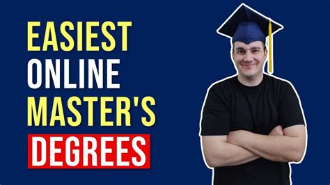 Easiest Masters Degrees That You Can Earn In Under A Year Youtube