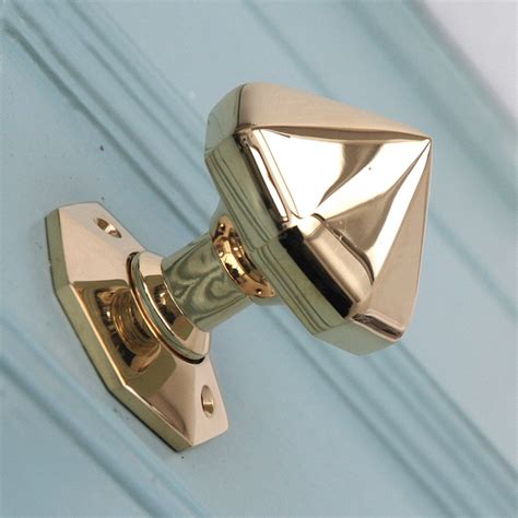Brass Door Knobs Brass Door Handles Octagonal Door Knobs