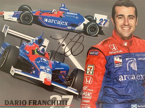 Indycar Dario Franchitti Signed Photo