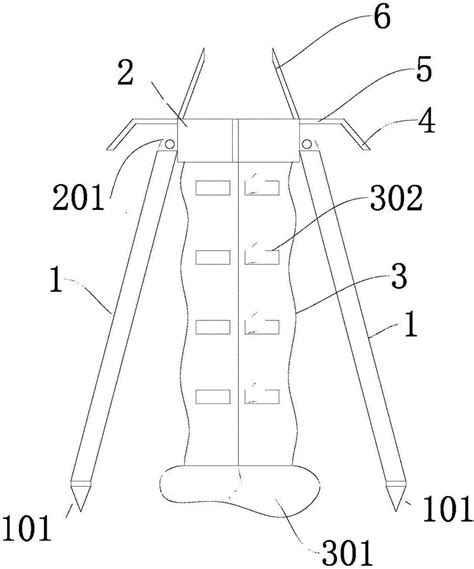 一种果树育苗用防护支撑装置的制作方法