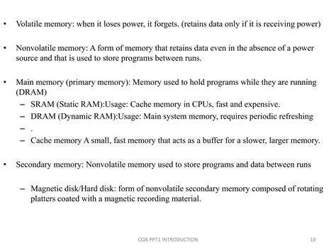 Functional And Units In Digital System Coa Unit 1pptx