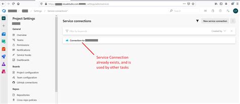 Available Azure Service Connections In Azure Pipelines Is Empty Even