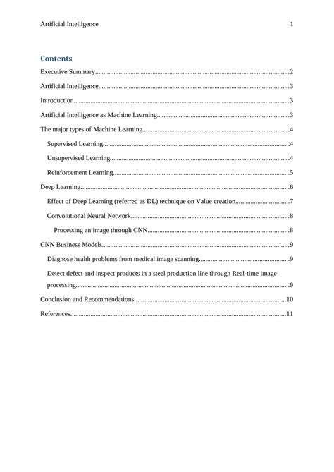Artificial Intelligence Deep Learning And Its Business Use