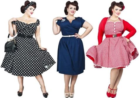 Plus Size Picks Repro Vintage Glamour By Collectif Plus Size