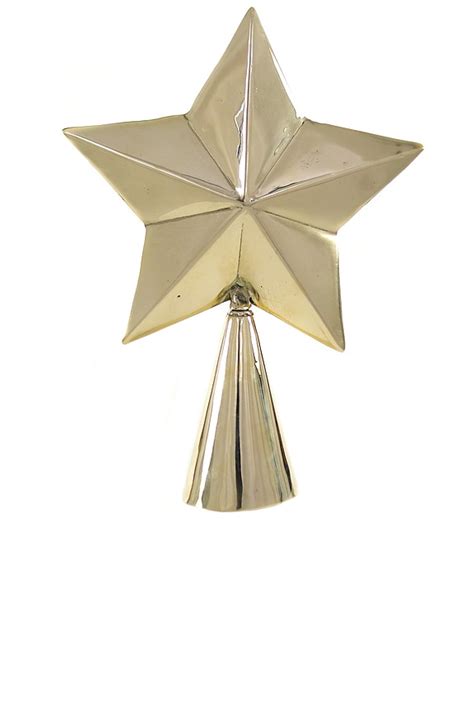 Cody Foster And Co Brass Star Tree Topper Revolve