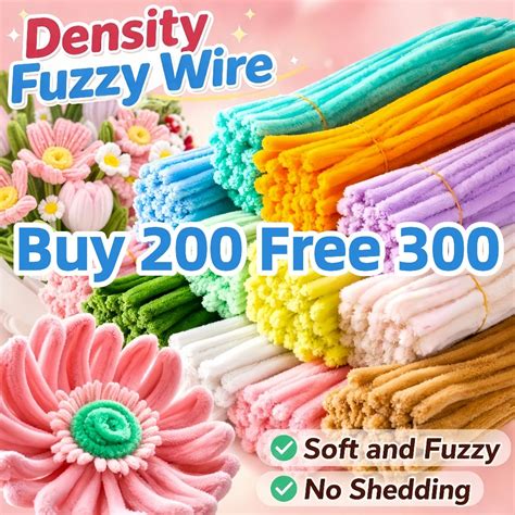 Shop Fuzzy Wire Flower For Sale On Shopee Philippines