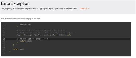 Bug Validationfilerulesisimage Mbstrpos Deprecation Bug · Issue