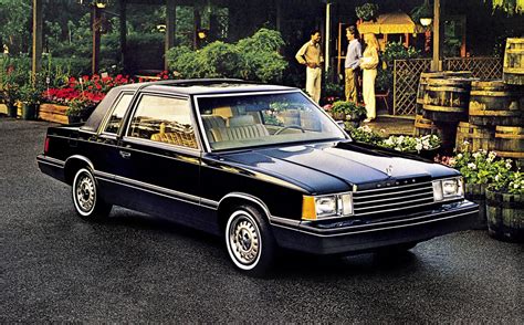 Dodge Aries 1981 1989 Sedan Outstanding Cars