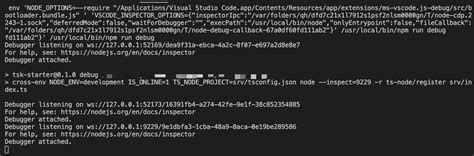 Debugger Attaches Multi Times And Will Run Into The Same Port In Inspector Brk And Can T