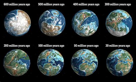 Map Lets You Track Your Hometown Over 750 Million Years Of Earths
