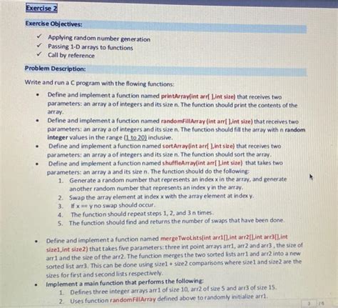 Solved Exercise 2 Exercise Objectives Applying Random