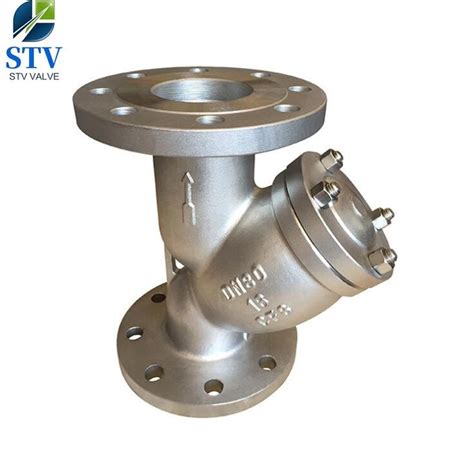 316 Stainless Steel Ansi 150 Flanged Y Strainer Flanged Y Type
