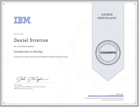 I Am Proud To Share That Ive Completed Another Certification Through Coursera This Time Ibms