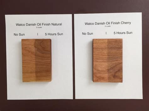 Danish Oil Vs Tung Oil On Cherry At Marsha Shain Blog