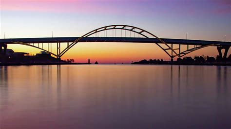 Daniel W Hoan Memorial Bridge Sunrise Photograph By Steve Bell Pixels