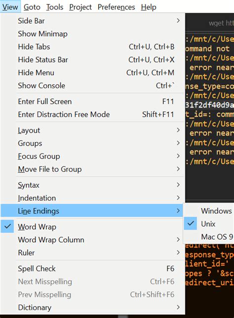 debian editing text files in wsl with notepad unix and linux stack
