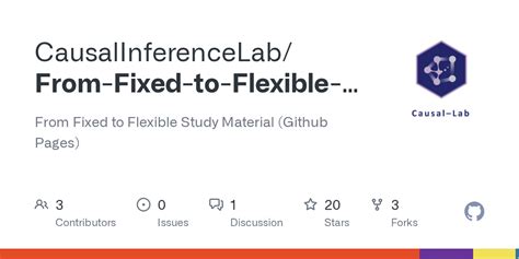 Github Causalinferencelabfrom Fixed To Flexible Your Guide To Adaptive Designs And Master