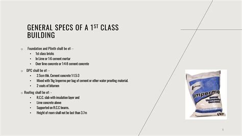 General Specifications Architecture Ppt