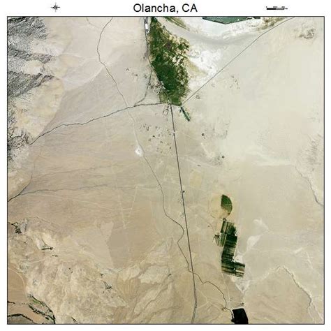 Aerial Photography Map Of Olancha Ca California
