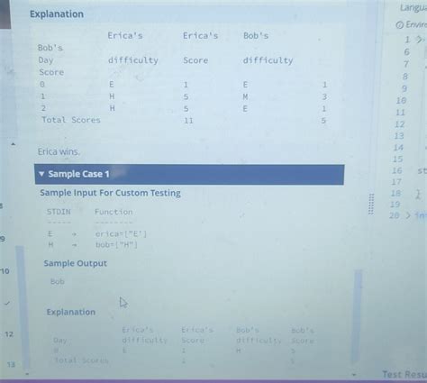 Solved Input Format For Custom Testing The First Line