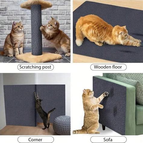 1pc Cat Scratching Mat Anti Cat Scratching Sofa Protective Pad Wear