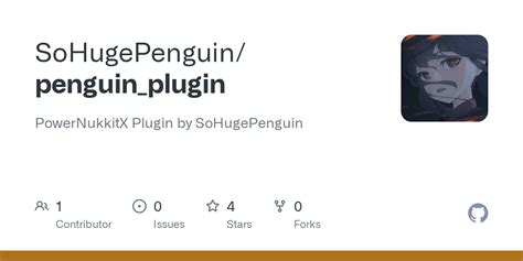 GitHub SoHugePenguin Penguin Plugin PowerNukkitX Plugin By SoHugePenguin