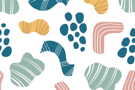 Abstract Shape Seamless Pattern Graphic By Setyawatielis · Creative