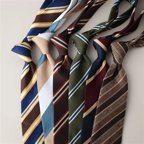 8cm Formal Striped Neckties For Men Suit Professional Gentleman