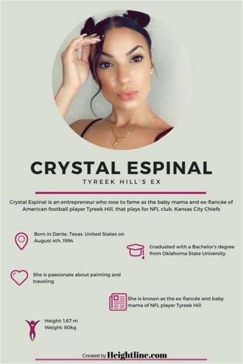 Tyreek Hill Who Is Crystal Espinal Tyreek Hills Ex Fiancee