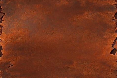 Premium Ai Image Rusted Iron Texture