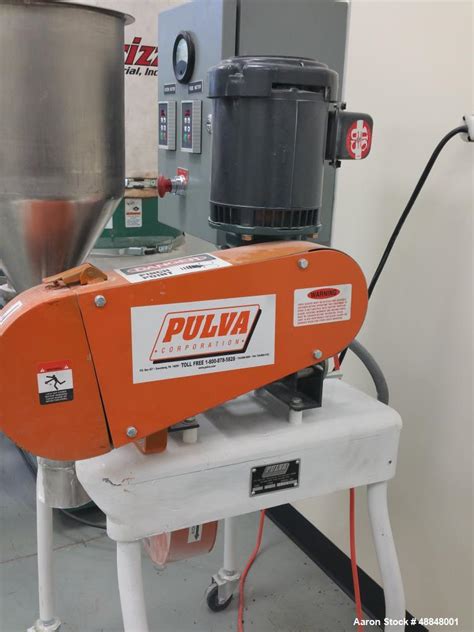Used The Pulva Corp Pulvette Pulva Sizer Carbon Steel 1 Hp Main Dr