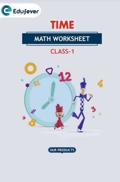 Class 1 Math Time Worksheet With Solution