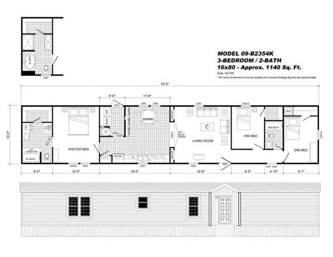 Manufactured Home Floor Plan 2010 Clayton Mountaineer 34tms32725ah10
