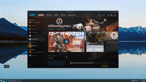 how to play overwatch on linux