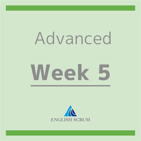 【class Material】 Advanced Week 5