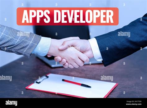 writing displaying text apps developer business showcase graphic