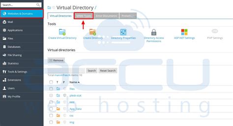 How To Addeditremove Mime Types In Plesk Accuwebhosting