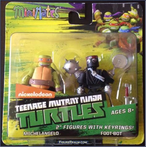 Michelangelo Foot Bot Teenage Mutant Ninja Turtles Minimates