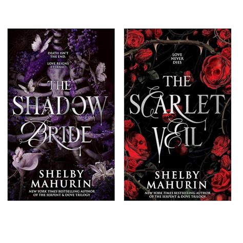 Scarlet Veil Duology 2 Books Collection Set By Shelby