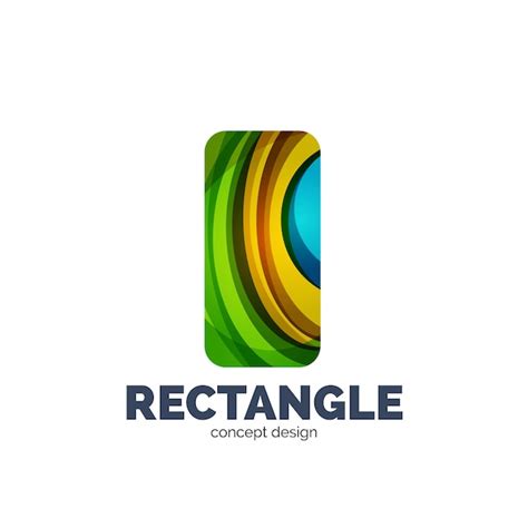Premium Vector Vector Rectangle Logo