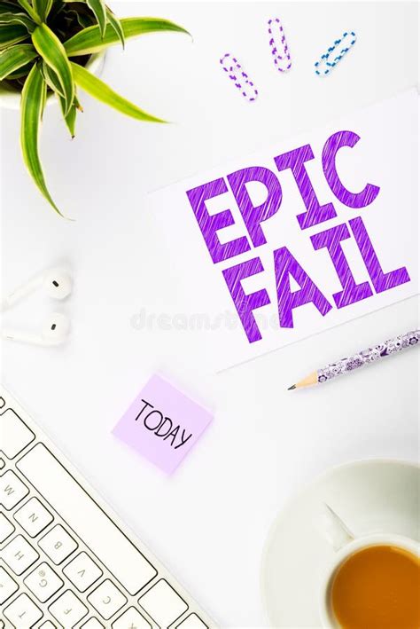Handwriting Text Epic Fail Business Overview A Spectacularly