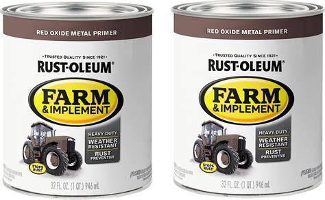 Rust Oleum 7769 730 Rusty Metal Primer 1 2 Pint House Primers Amazon Com
