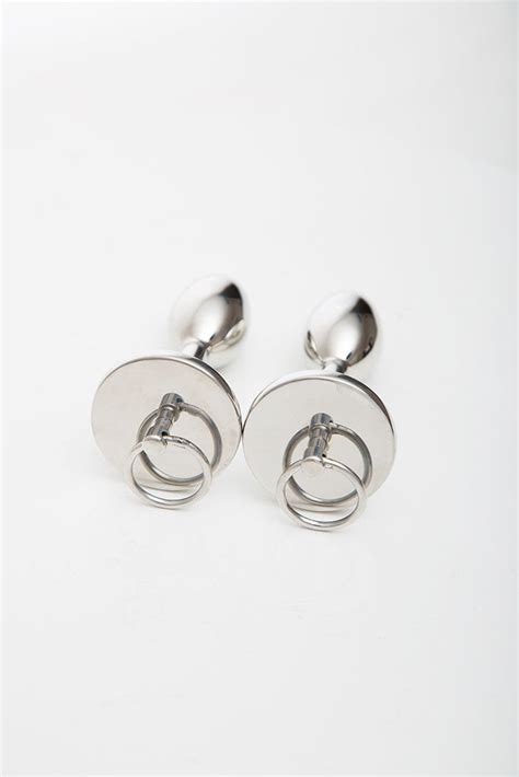 O Ring Plug Fancy Steel