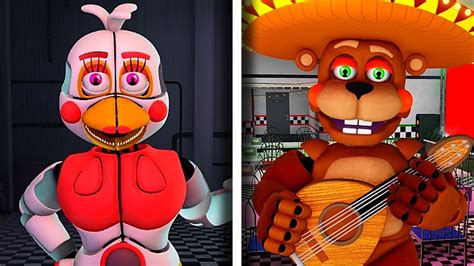 Fmr New Characters Funtime Chica And El Chip Youtube