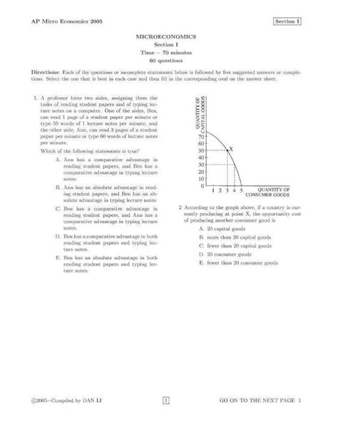 PDF AP Microeconomics Multiple Choice DOKUMEN TIPS