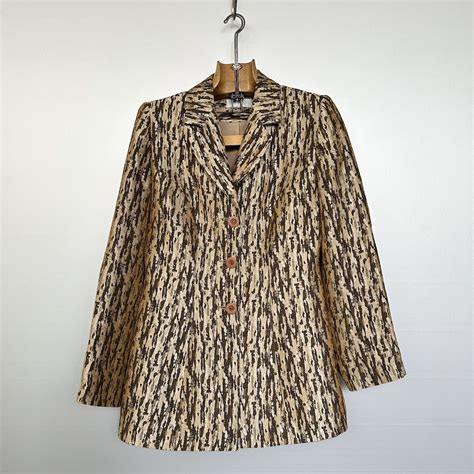 Vintage Golden Tree Bark Camo Jacket Etsy