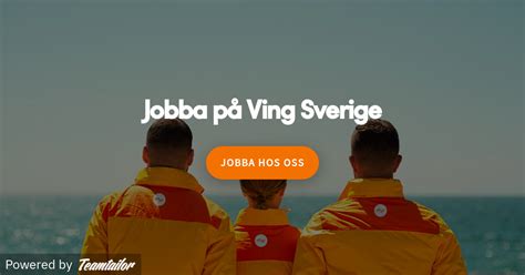 Jobba På Ving Börja Din Karriär Hos Oss Ving Sverige