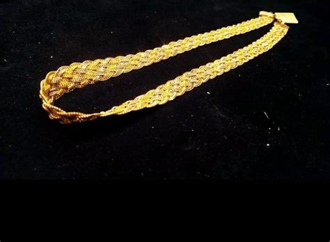 Gold Gold Bracelet And Chain Facebook