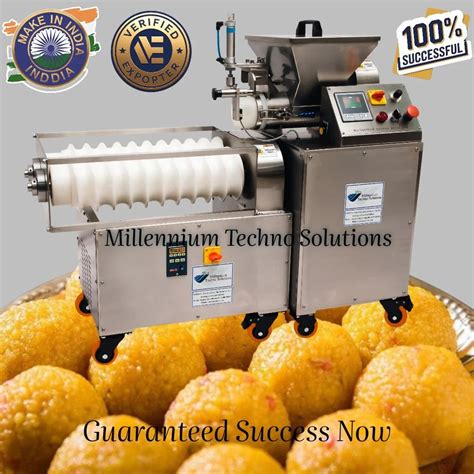 Fully Automatic 2000pcs Hr Motichoor Laddu Making Machine At ₹ 320000