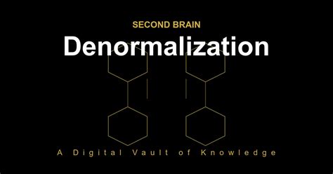 Denormalization